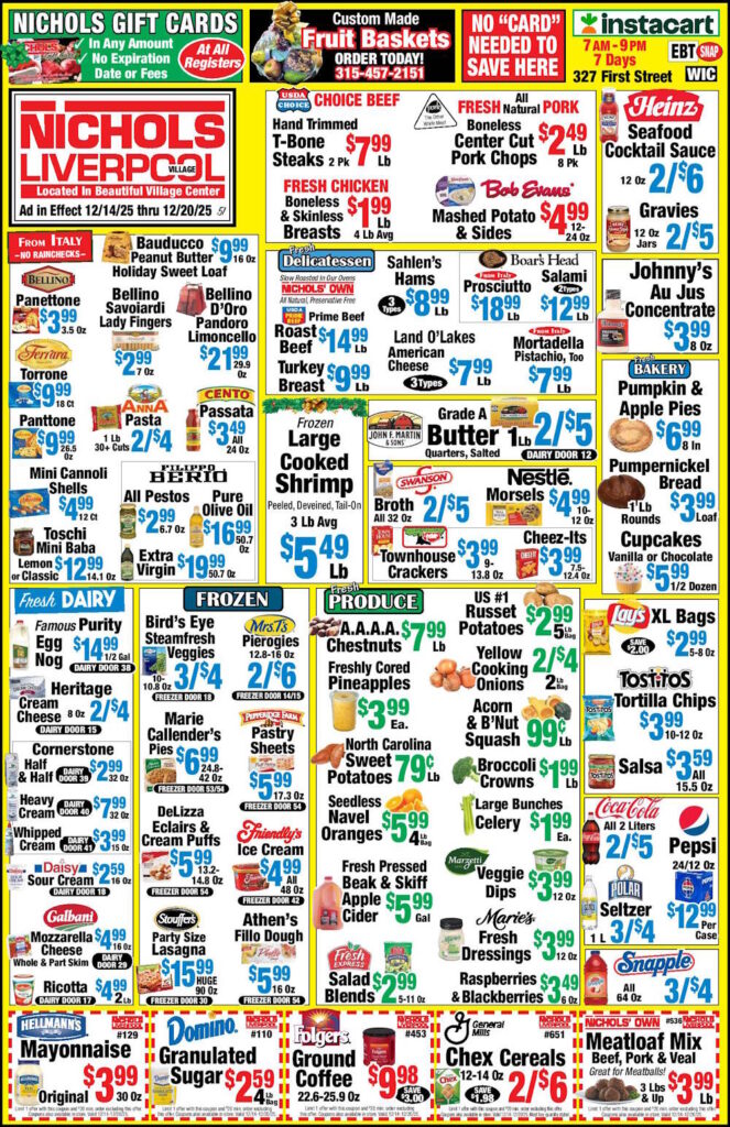 This Weeks Flyer | Nichols Fresh Market
